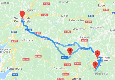 Ruta Ribeira Sacra - Transfer Galicia